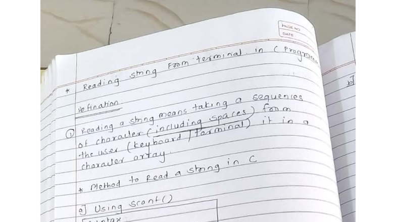 C Programming: String Handling and Array Initialization Techniques - Studocu