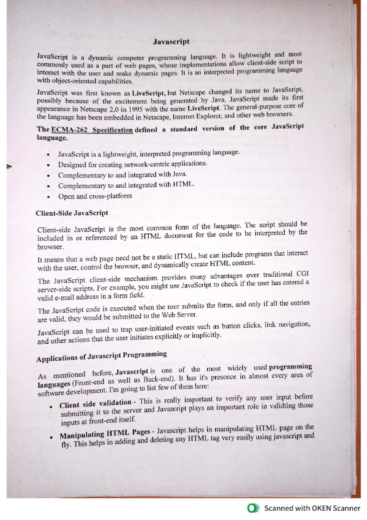 Web Designing Unit-4 Notes - B.tech - Studocu