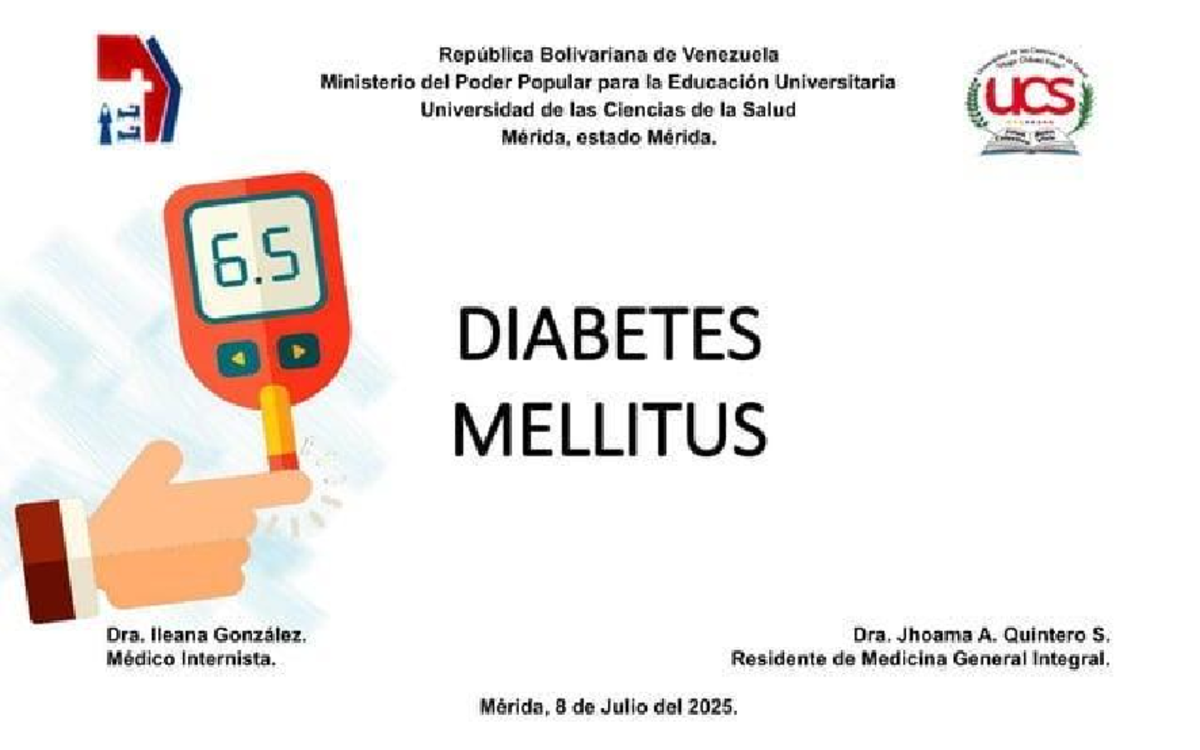 UCS 100: Diabetes Mellitus - Anatomía, Fisiología y Complicaciones ...