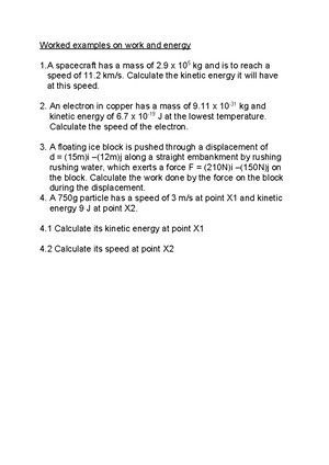 Comprehensive Physics Review: Worked Examples and Problem Solving ...