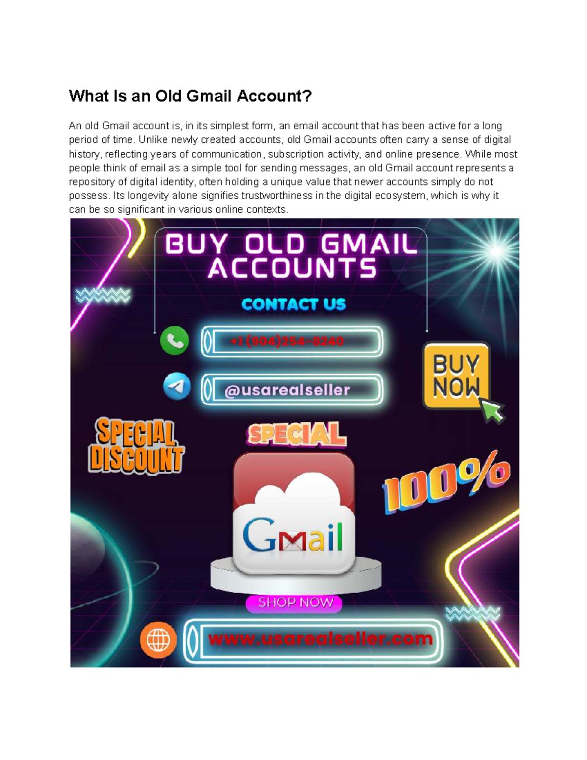 Best 11 Sites to Buy Old Gmail Accounts in the USA - Studocu