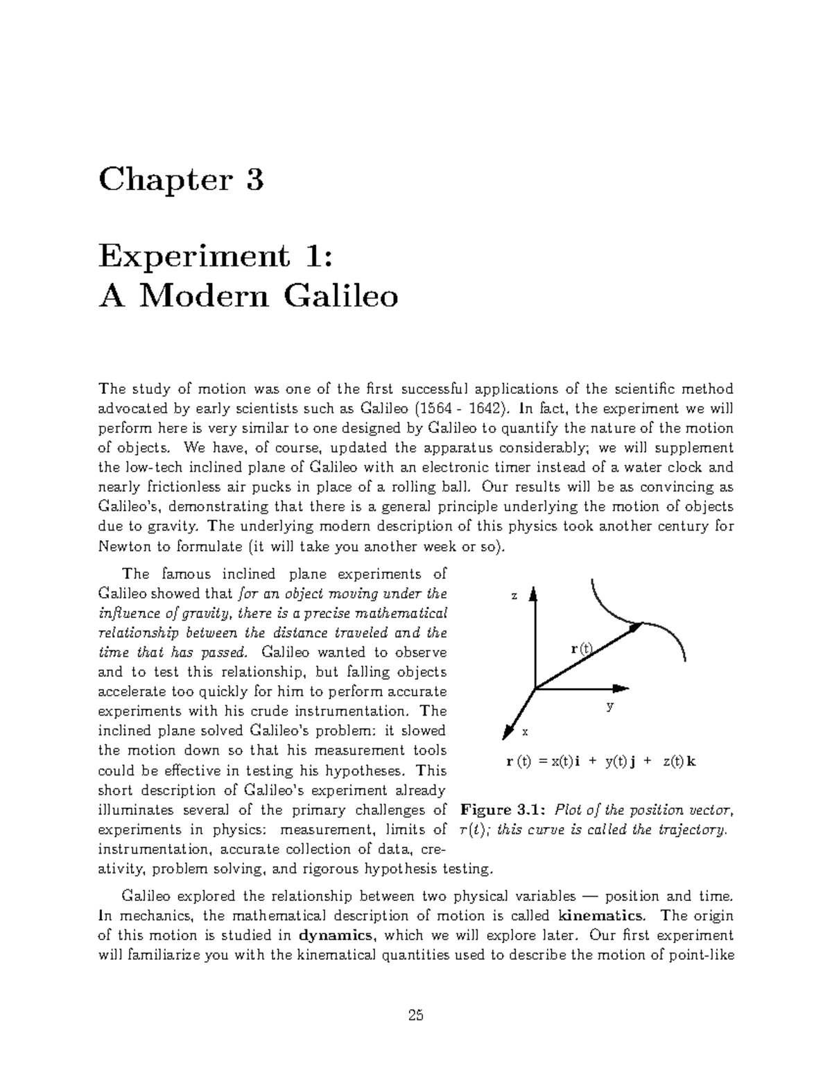Kinematics 1 - Lab Report on Galileo's Inclined Plane Experiment - Studocu