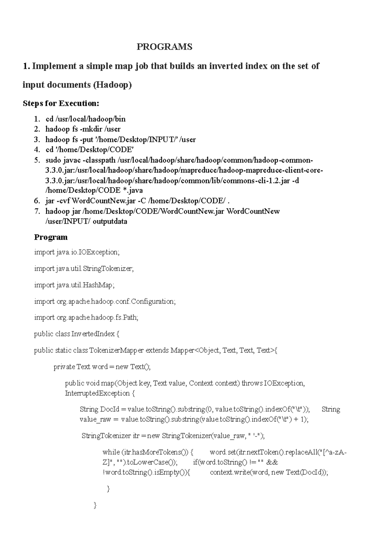 BDA-LAB: Inverted Index & Data Visualization with R - Studocu