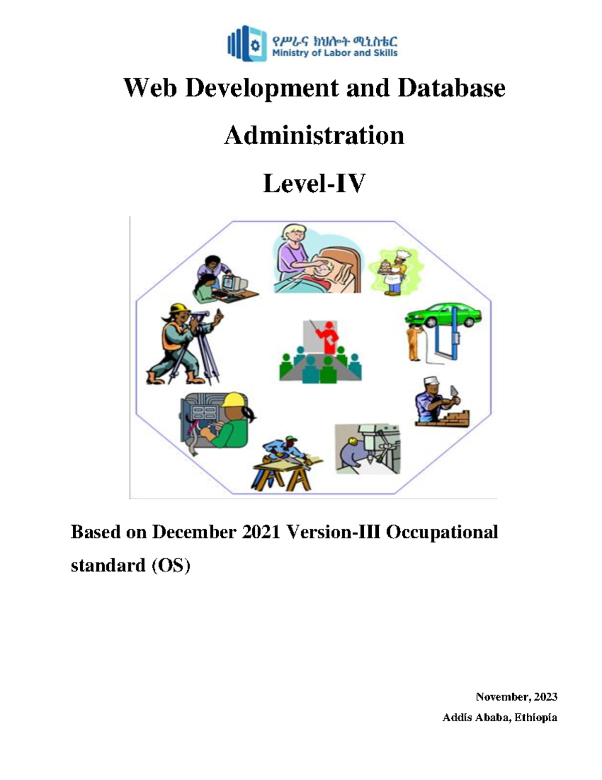 Web Development & Database Admin Curriculum - Level IV (EIS WDDBA4) - Studocu