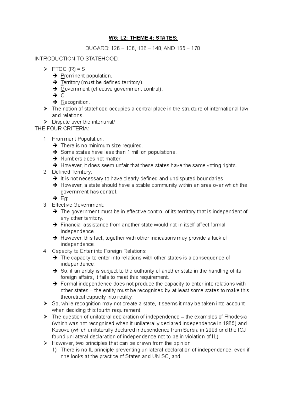 PBL 320 W5 L2 - PBL 320 LECTURE NOTES WEEK 5 LECTURE 2 - W5: L2: THEME ...