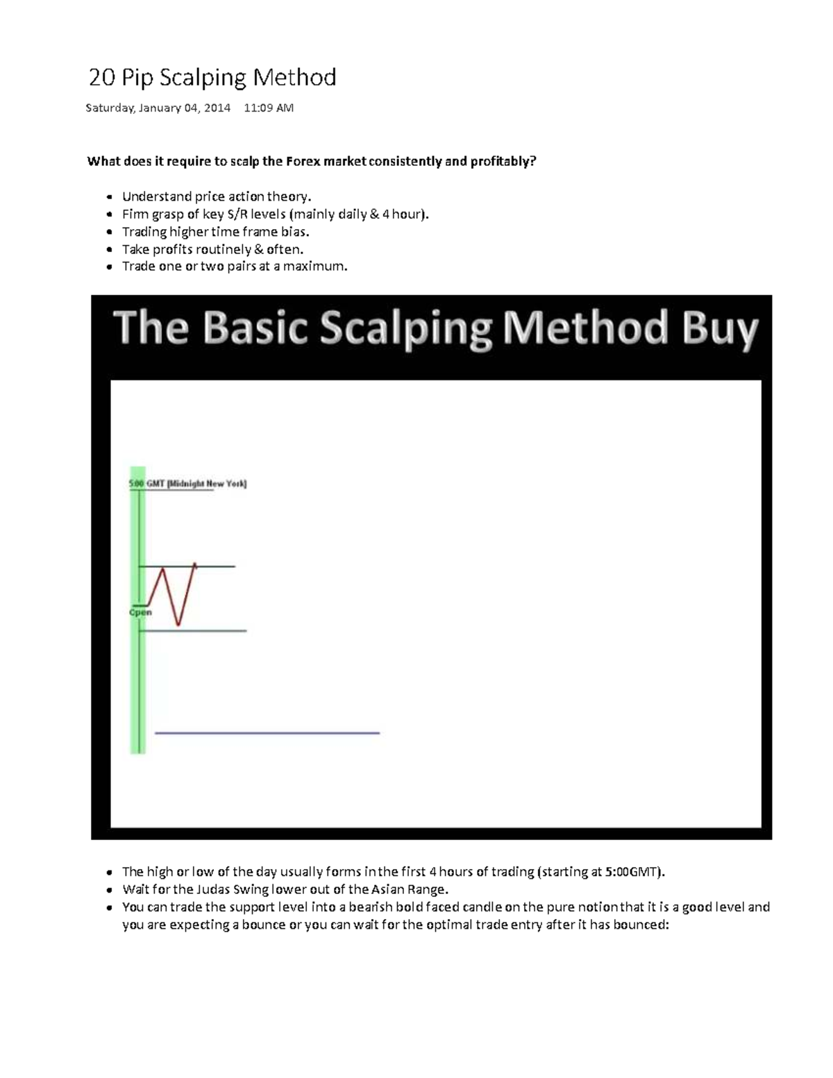 20 Pip Scalping Method: A Guide to Consistent Forex Profits - Studocu