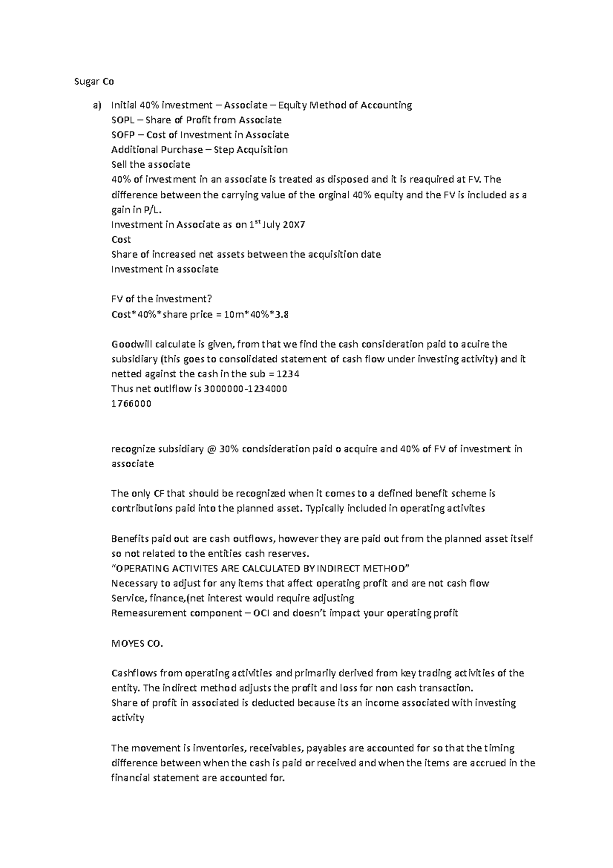 SBR - Notes on Financial Reporting (ACCA Paper 2.5) - Studocu