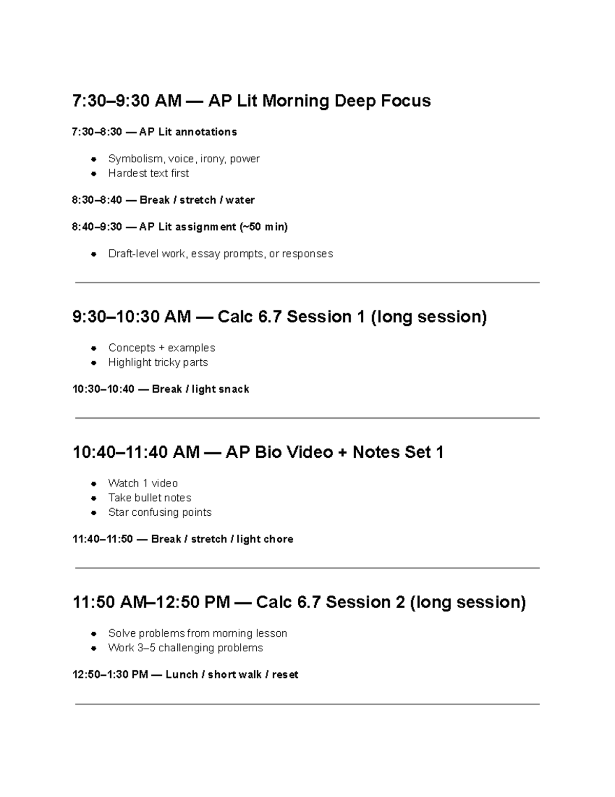 AP Bio Unit 6 Study Guide: Key Concepts & Practice Notes - Studocu