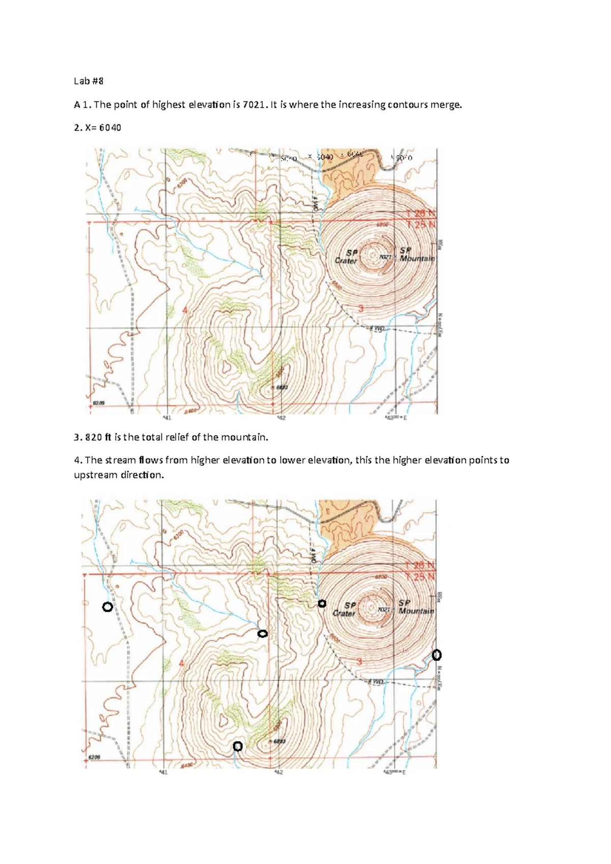 Lab Assignment 8: Topographic Map Analysis - Geol 200 - Studocu