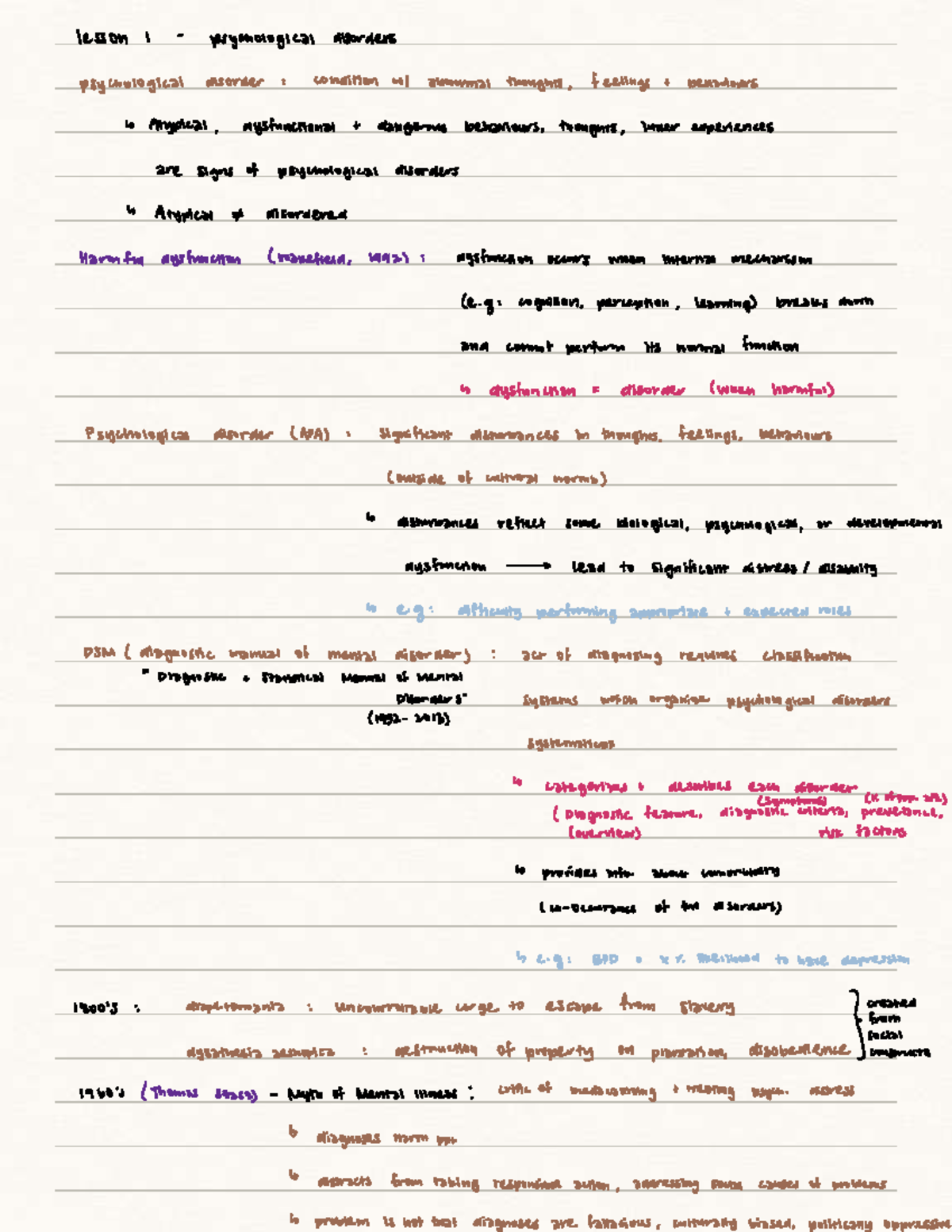 Unit 6 Review: Psychological Disorders - Glendon Intro to Psych (Prof ...