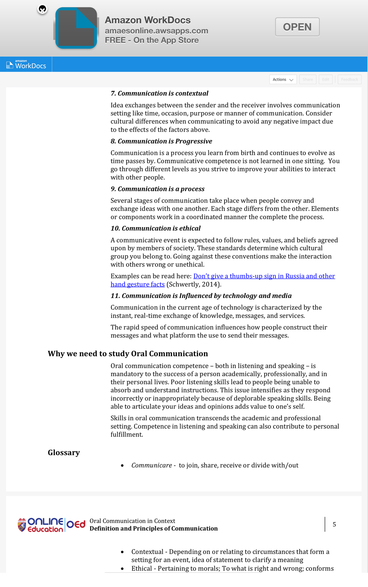 Amazon Work Docs - gews - × Amazon WorkDocsAmazon WorkDocs - Studocu
