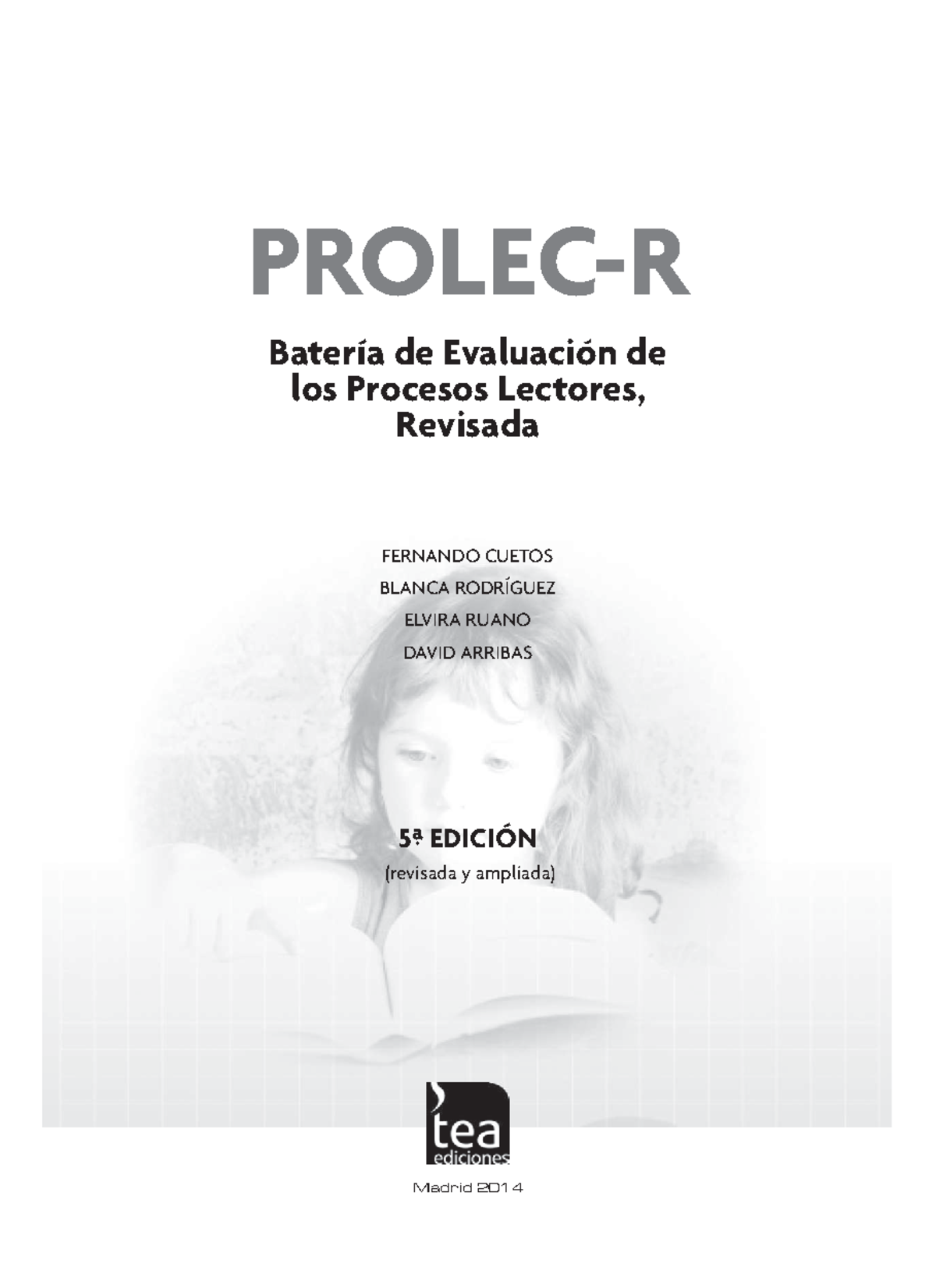 Extracto Prolec R manual - PROLEC-R Batería de Evaluación de los ...
