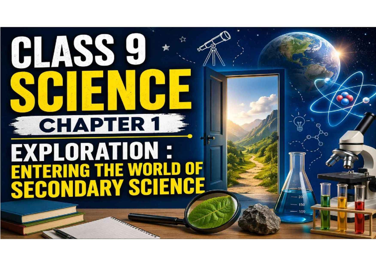Class IX Science CH 1: The Scientific Journey and Simplification in ...