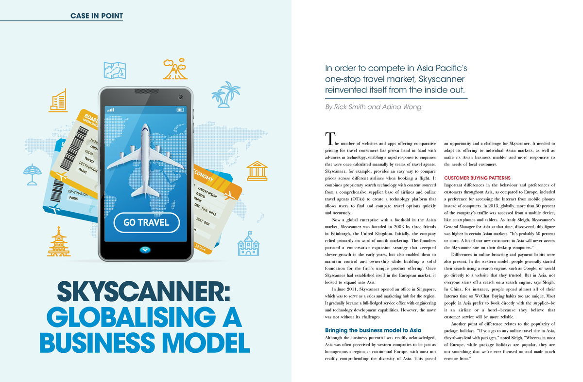 Skyscanner: Globalizing Its Business Model for Asian Markets - Studocu