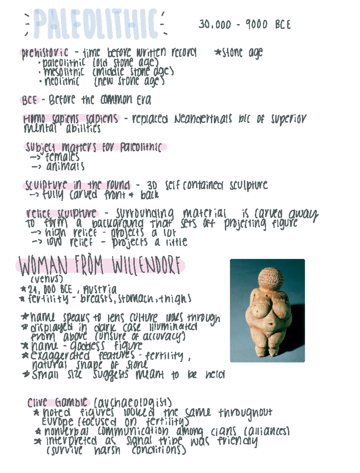 Chapter 1 - Prehistoric Art Overview and Key Concepts - Studocu