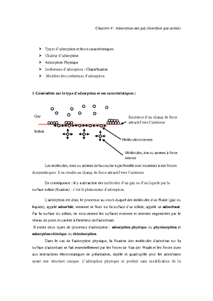Cours Transfert de Matière en génie des procédés - Algérienne ...