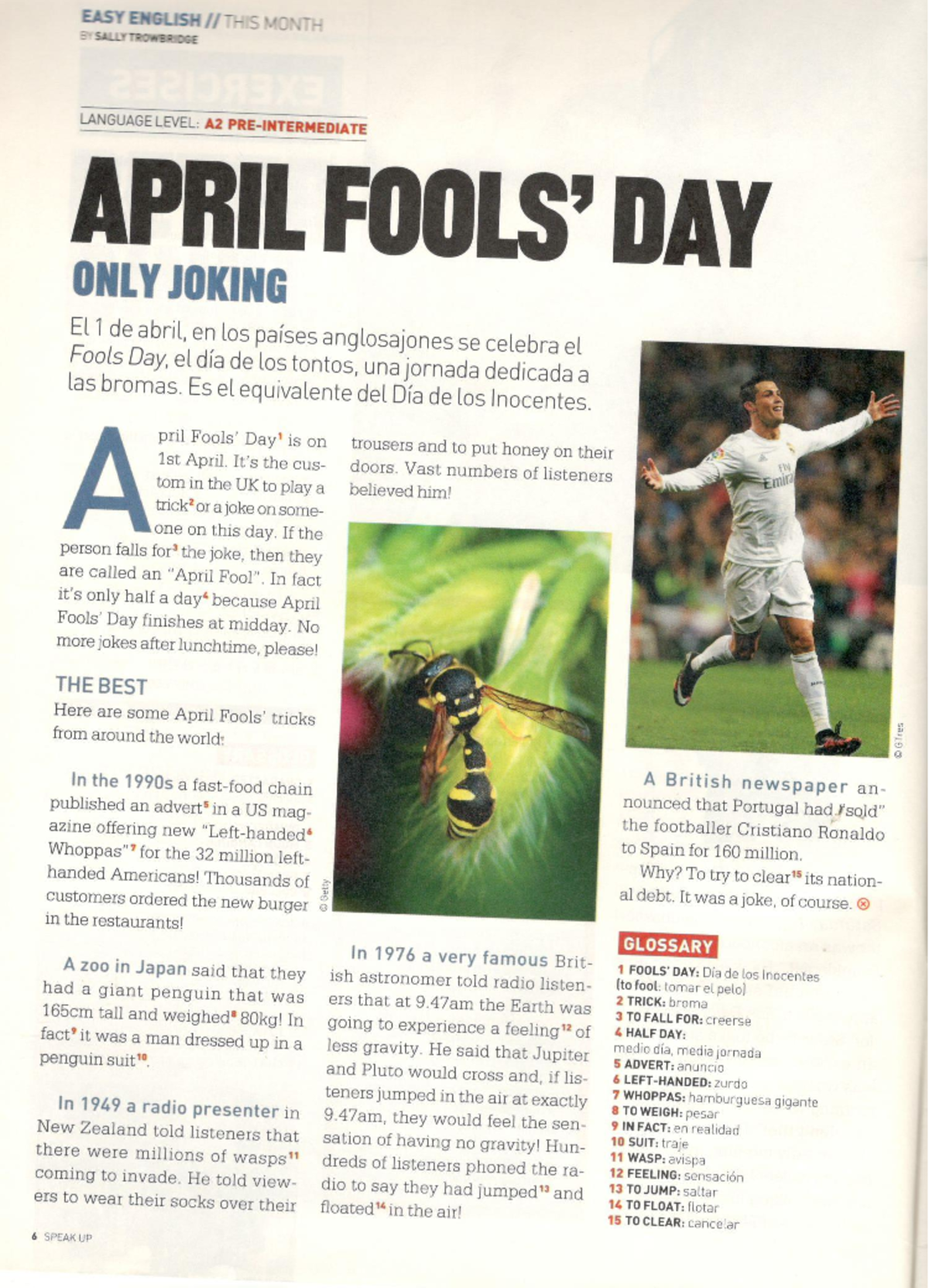 EASY ENGLISH A2: April Fools' Day Tricks and Jokes - Studocu