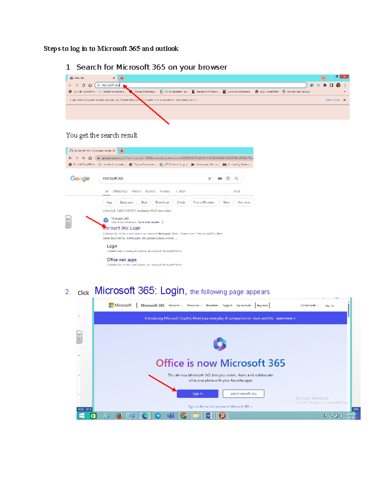 Activating Institutional Email on MS 365: Step-by-Step Guide - Studocu