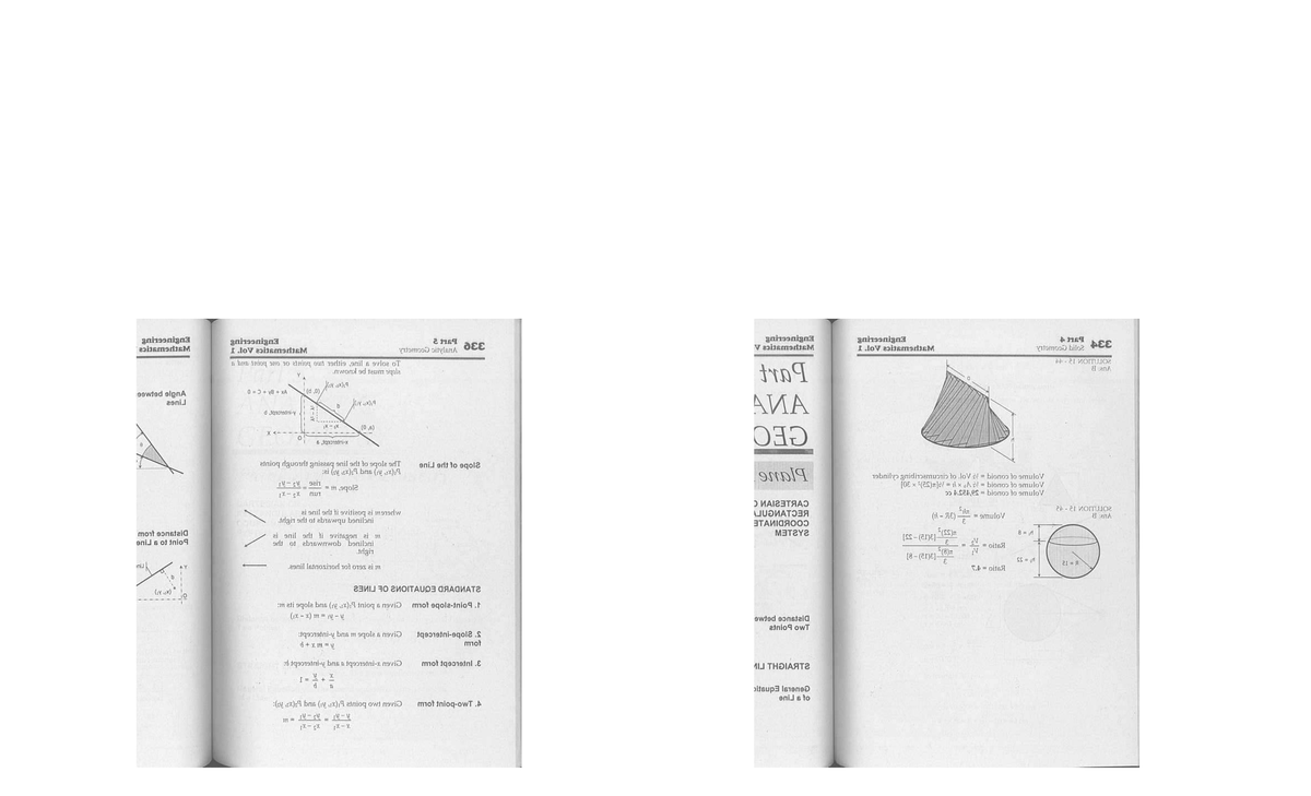 Analytical Geometry - Civil Engineering (M69) Study Notes - Studocu