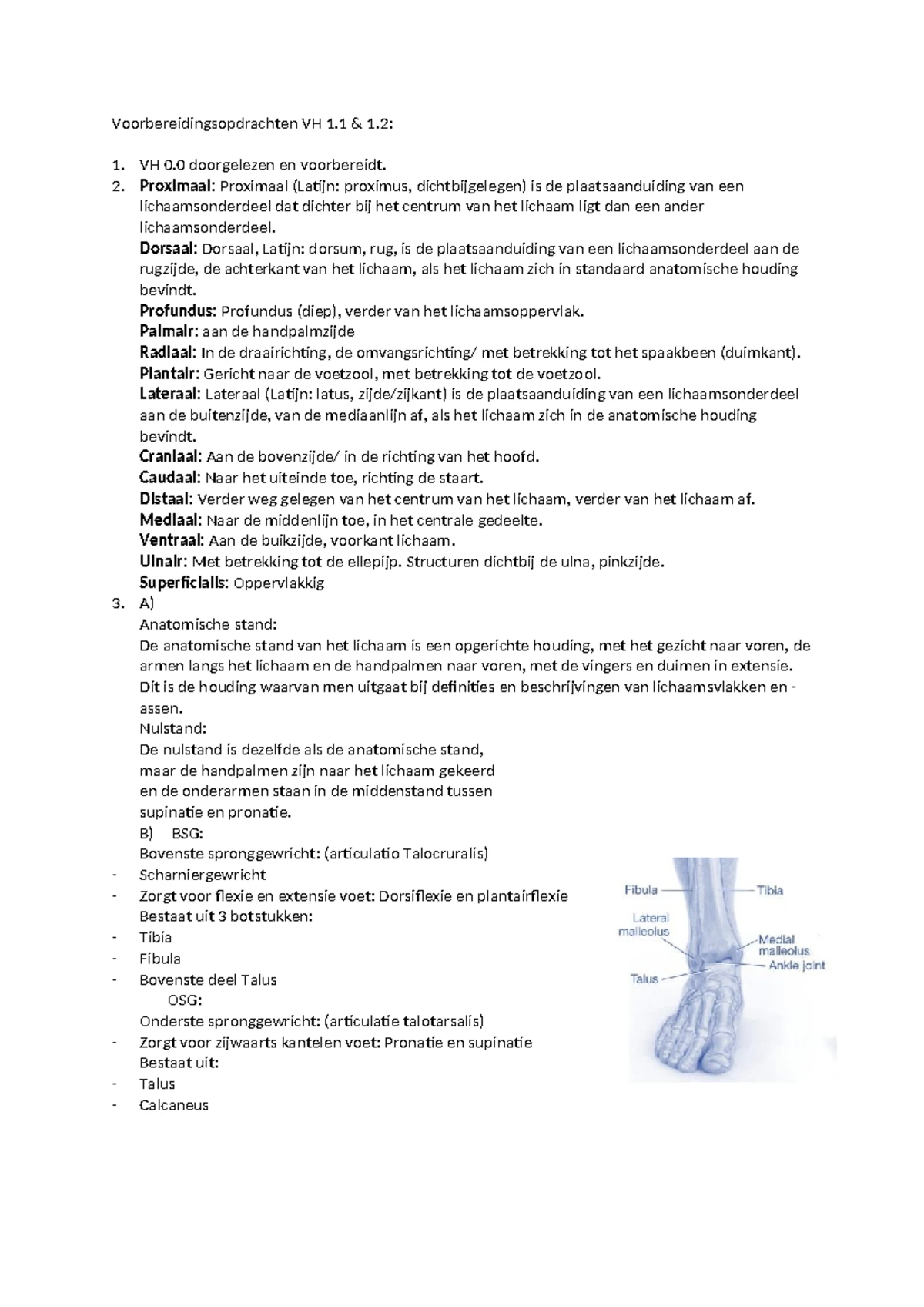 Assen en Vlakken - Anatomie van Beweging en Lichaamsstructuren ...