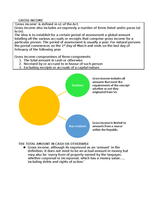 General Deduction Formula - GENERAL DEDUCTION FORMULA – S11(a ...