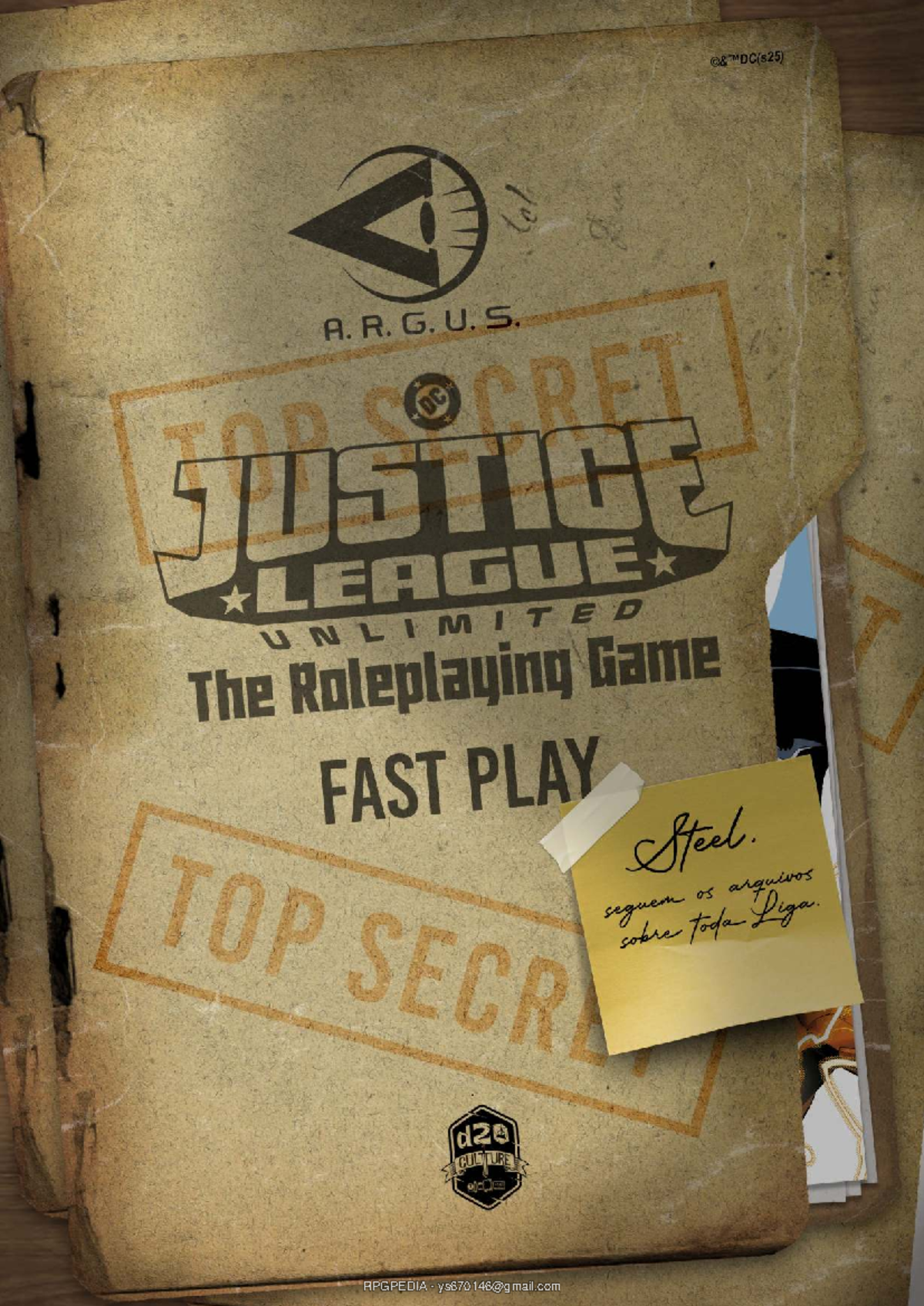 Justice League Unlimited RPG: Guia do Editor e Criação de Heróis - Studocu