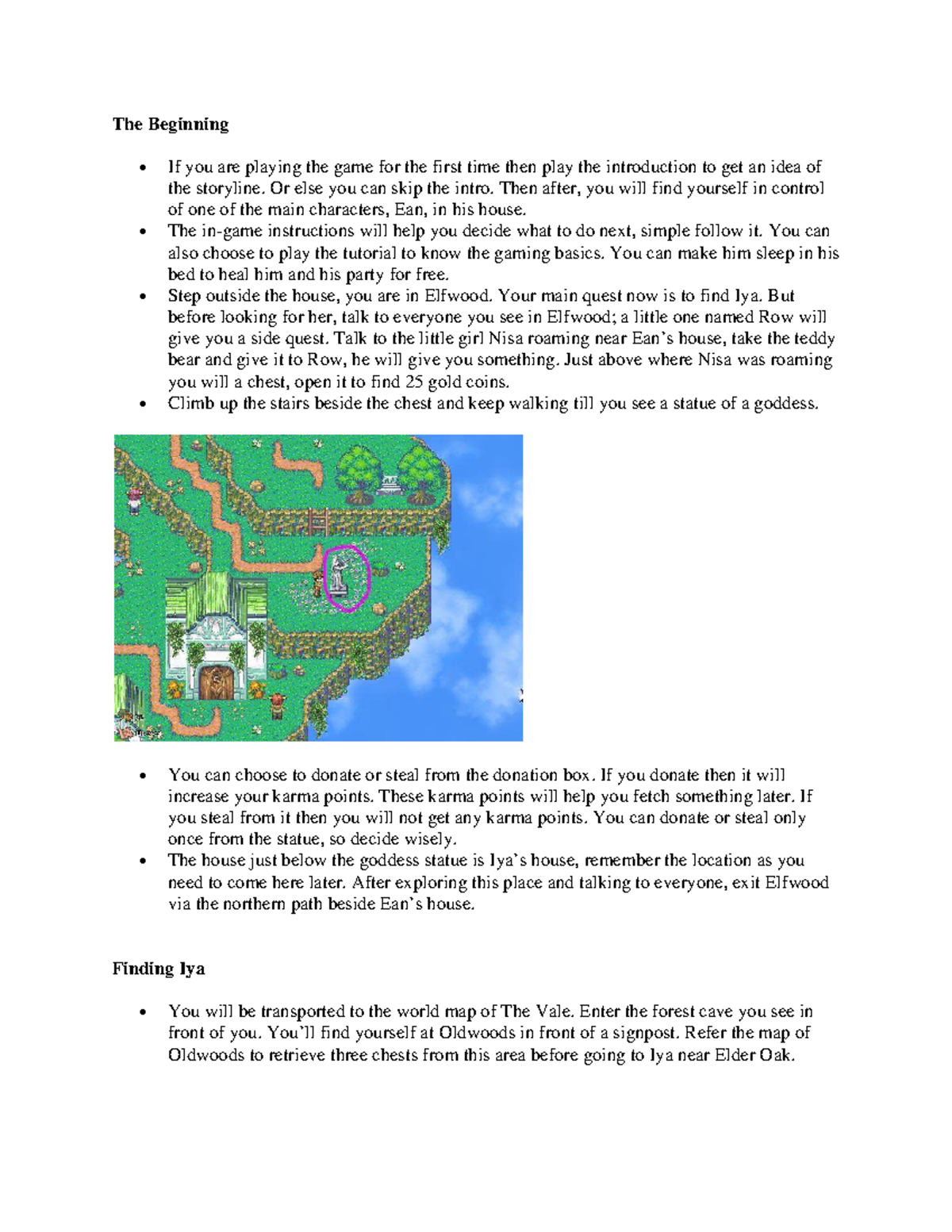 Walkthrough for Amaranth (Game Intro & Quest Guide) - Studocu