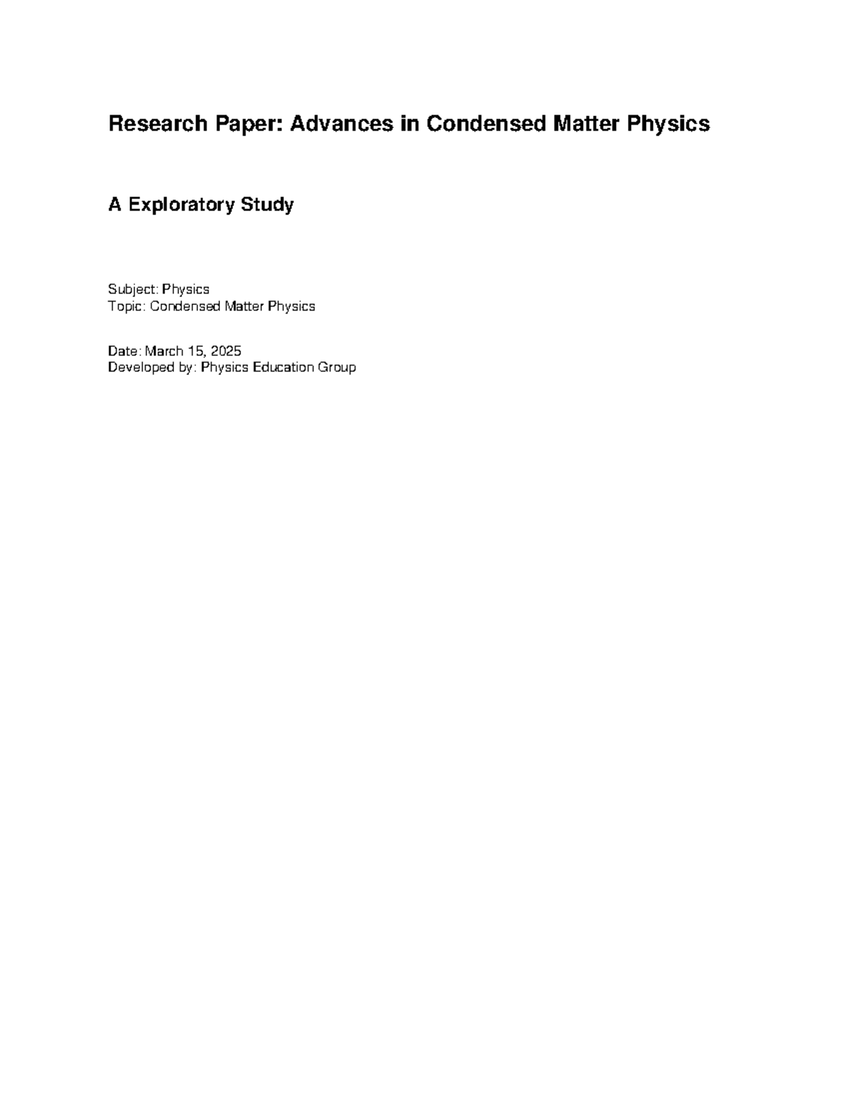 1202814597-808238.pdf - Research Paper: Advances in Condensed Matter ...