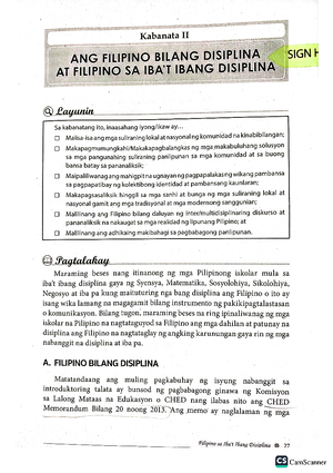 Haiku - filipino sa panitikan - GAWAIN 4: HAIKU AT TANAGA Panuto ...