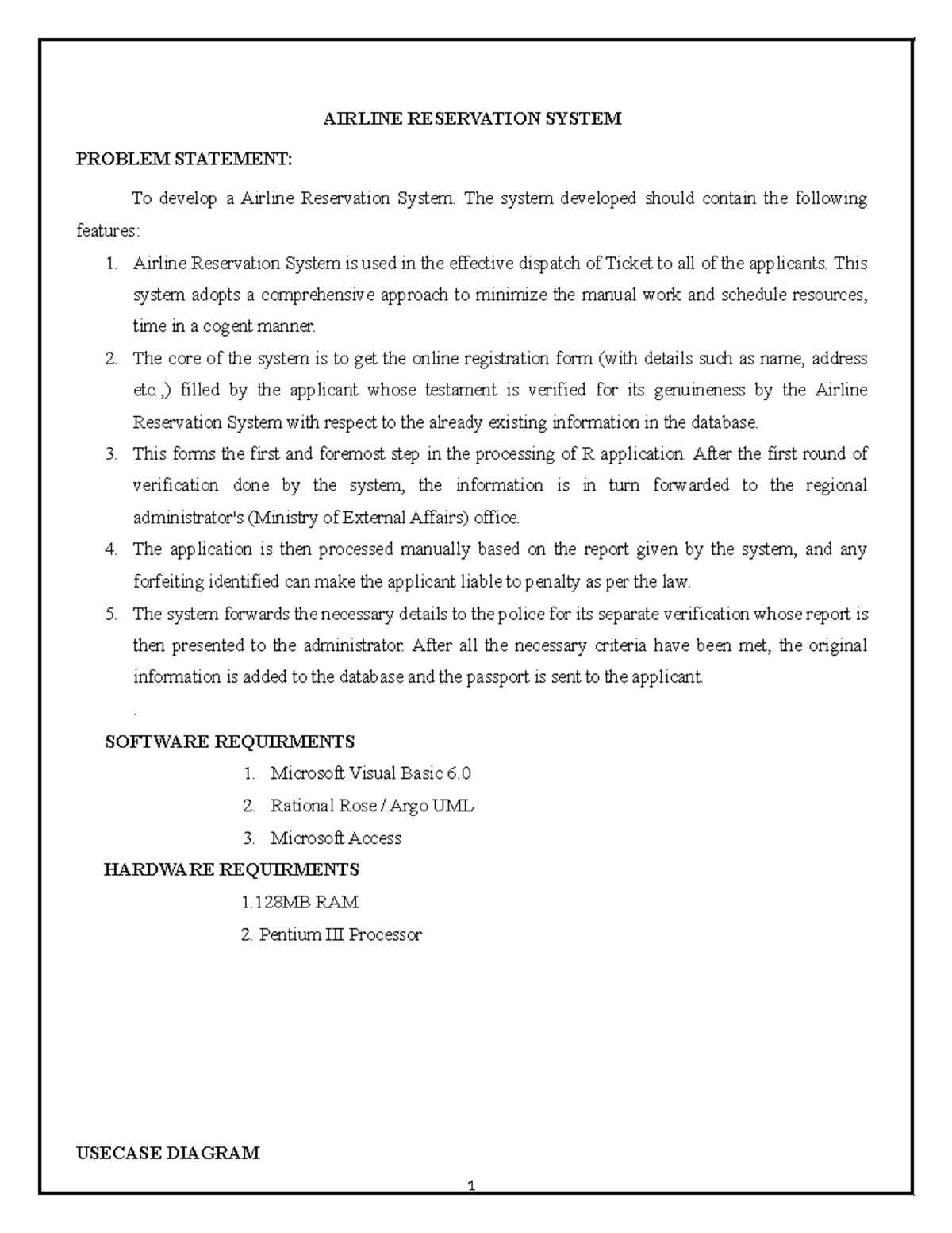 Airline Reservation System: Comprehensive Overview & Design Details ...
