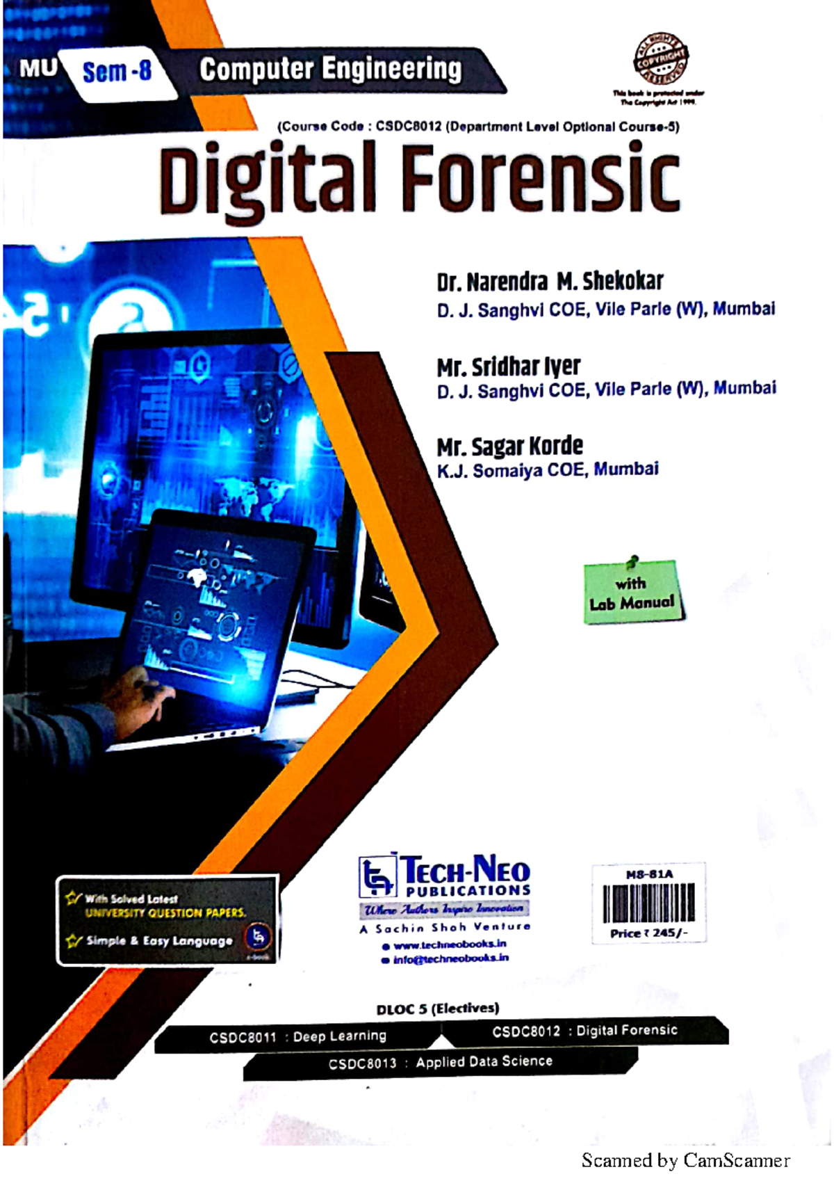 Digital Forensics Overview and Methodology (CSDC8012) - Studocu