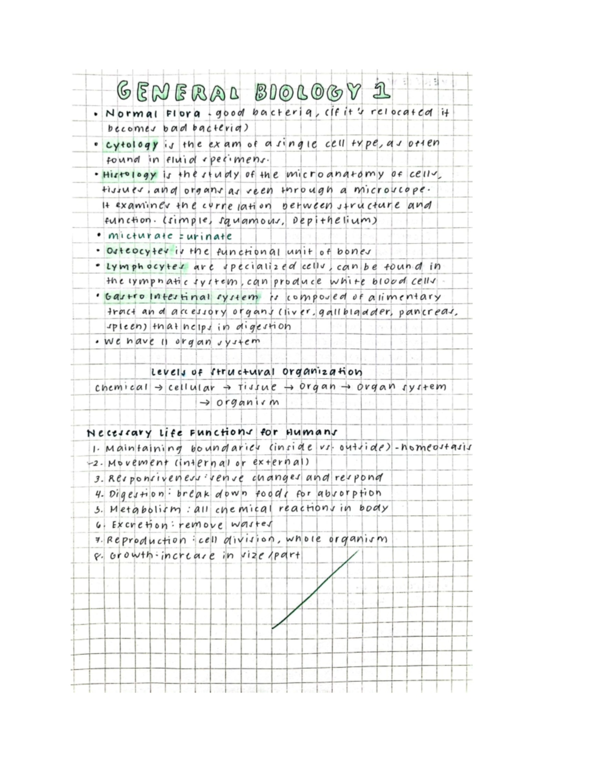 Biology Reviewer - 1ST SEM - general biology - Studocu
