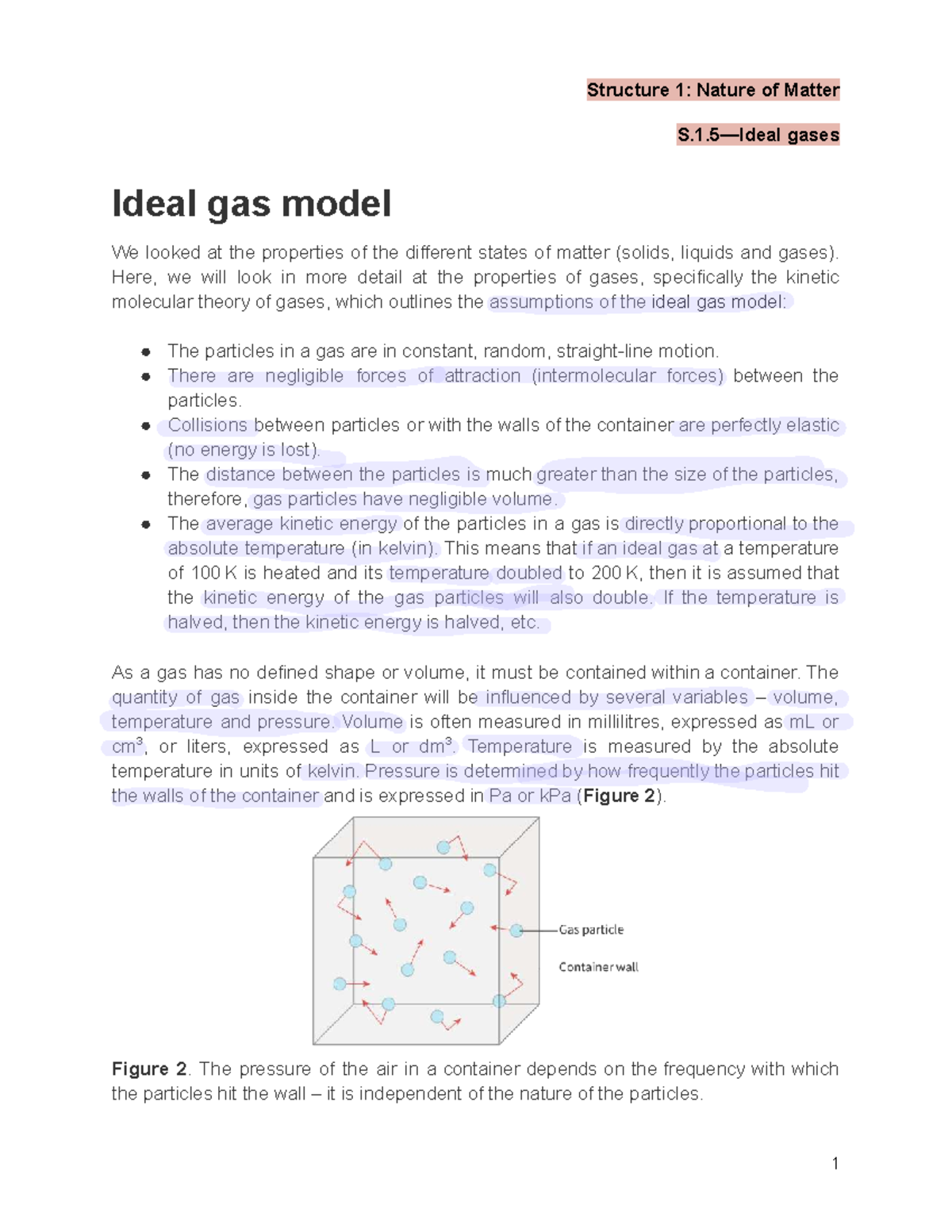 Ideal Gases: Understanding the Kinetic Molecular Theory and Gas Laws ...
