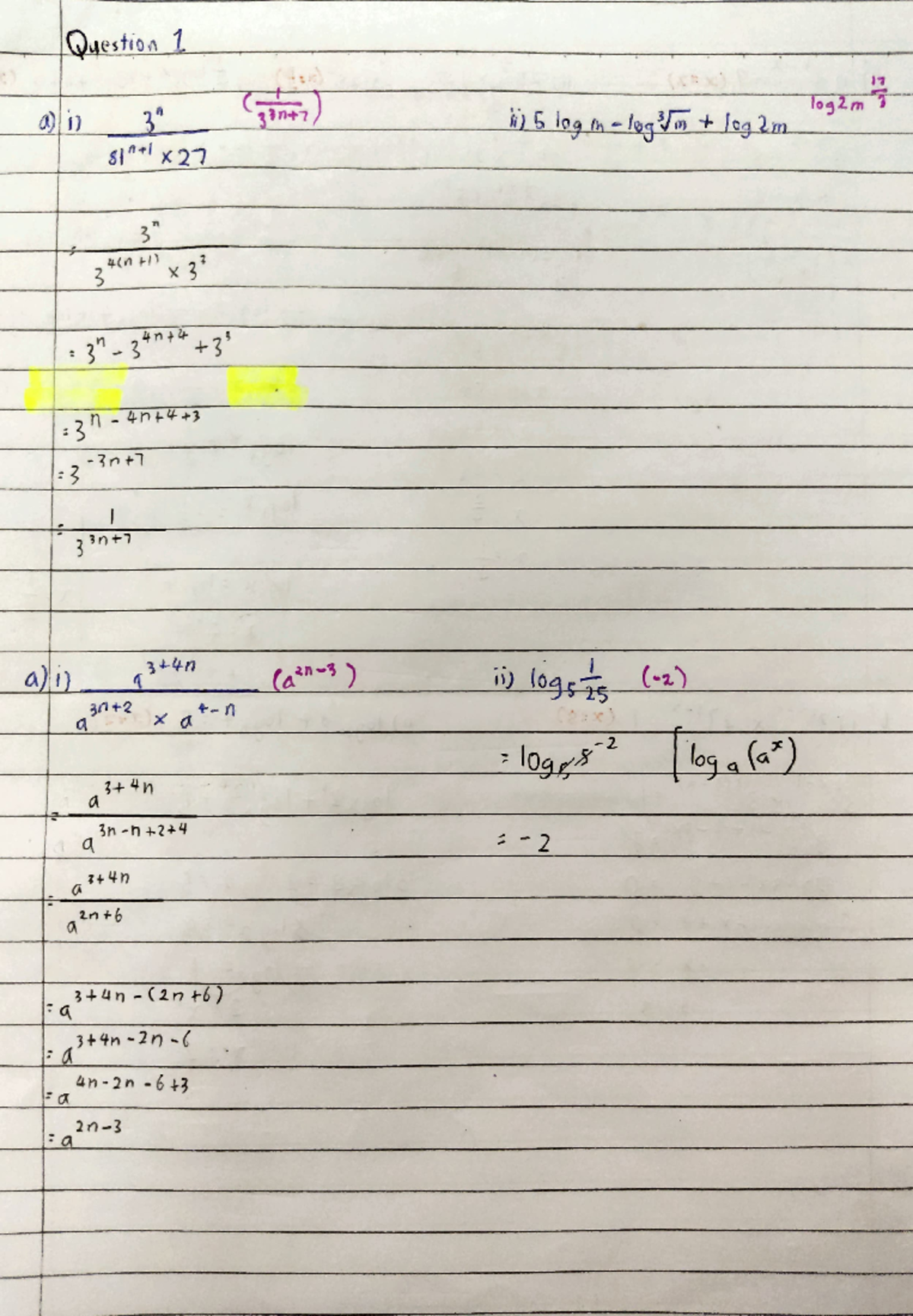 Final Math 2017 2019 Exam Solutions And Review Guide Studocu