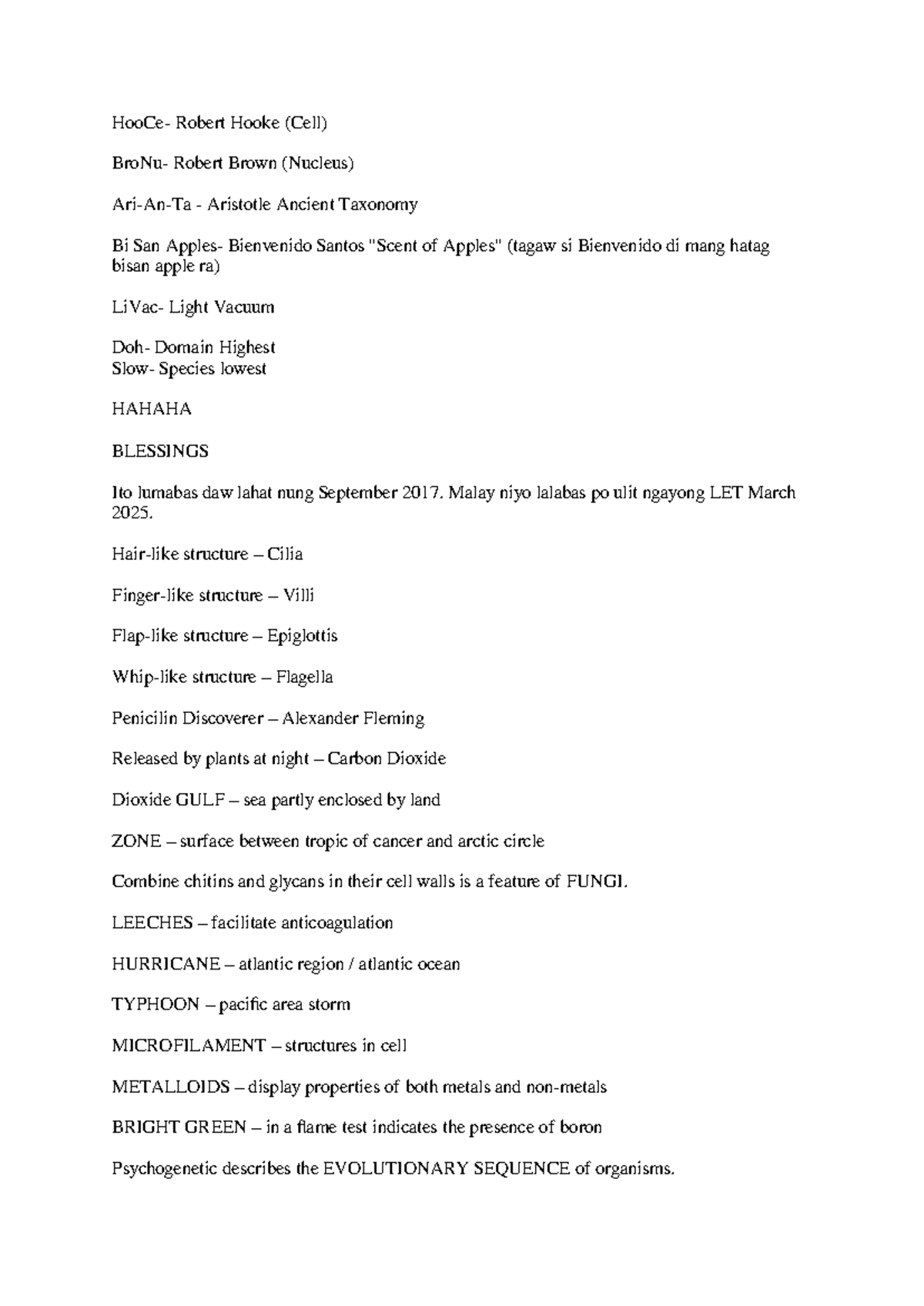 LET General Education Review Notes: Key Concepts & Topics - Studocu