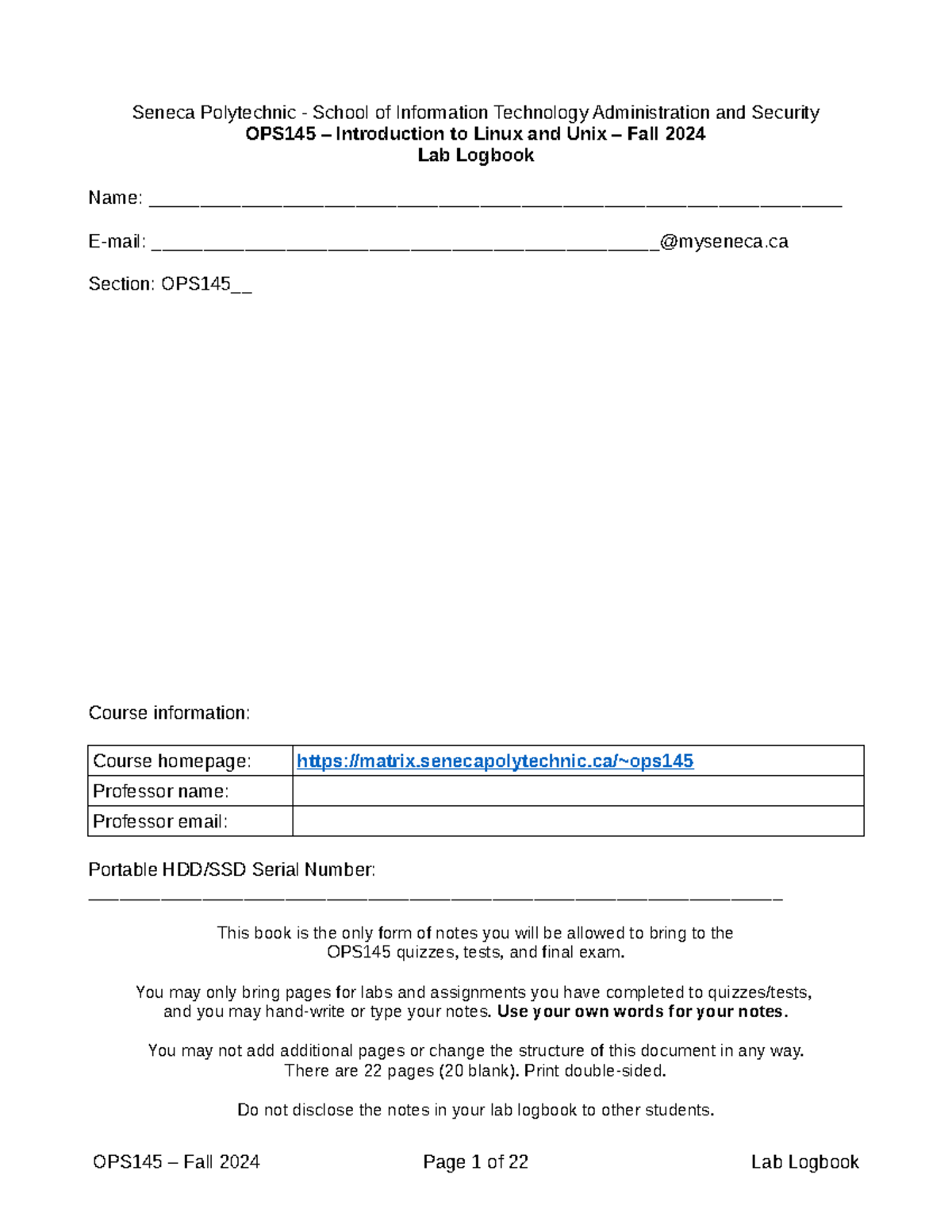 OPS145 Fall 2024 Midterm Lab Logbook and Notes - Studocu