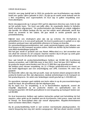 Operationeel management - OMUNASAT - UNASAT Suriname - Studocu