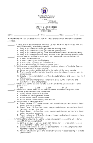 Q4 Science 5 Module 2 - 5 Science Quarter 4 – Module 2 : Soil Erosion ...