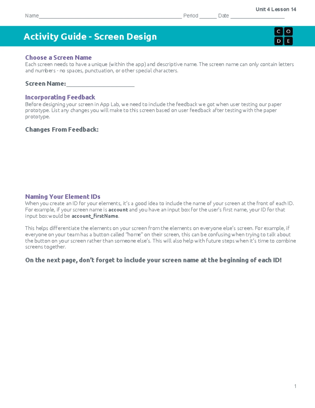 U3L21 - Mini-Project Guide: Creating a Side Scroller Game - Studocu