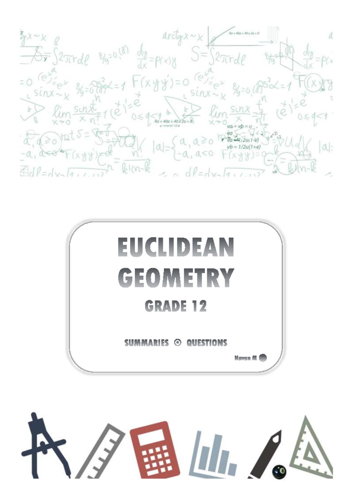 Euclidean Geometry Questions - 2K25 - Studocu