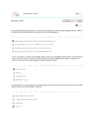 Skill module Ostomy Care test Ati - Skills Modules 2. Module: Ostomy ...