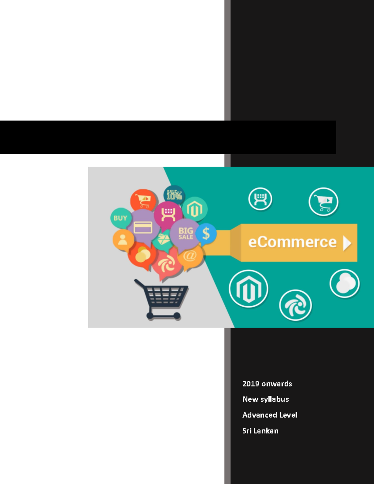 GCE A-Level ICT: E-Commerce Concepts and Models Overview - Studocu