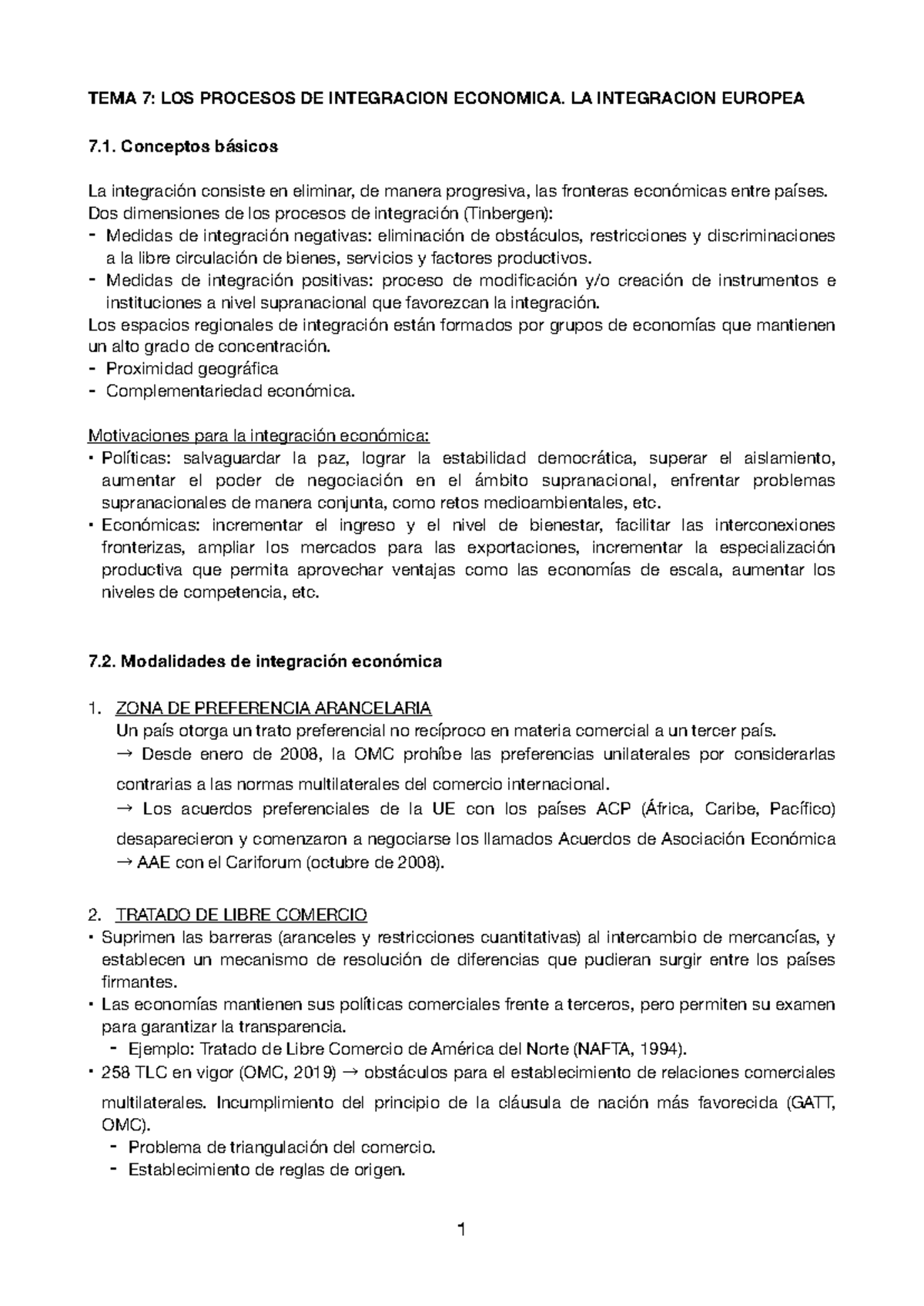 TEMA 7 - Estructura (diapositivas) - TEMA 7: LOS PROCESOS DE ...