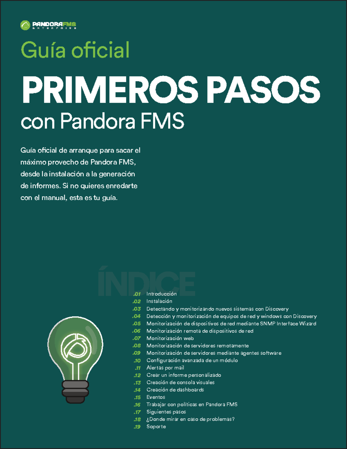 Guía Oficial: Primeros Pasos con Pandora FMS (Nov 2020) - Studocu