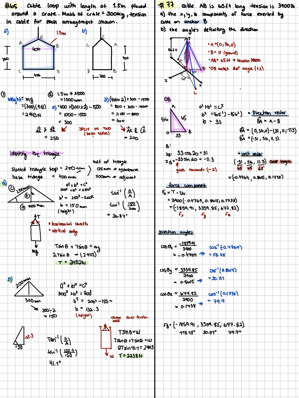 Chapter 2 Problems - Course Code 30025 Analysis and Solutions - Studocu