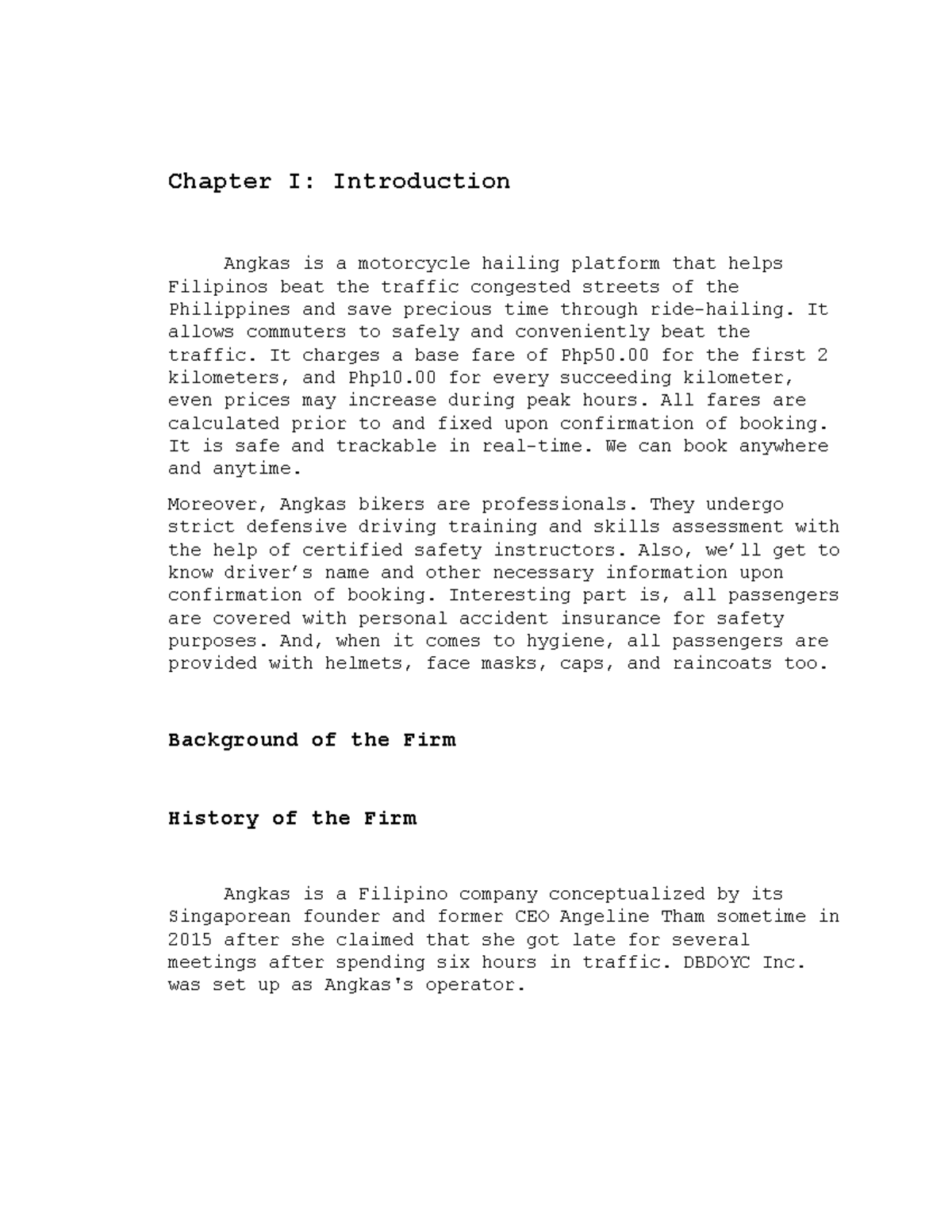 Chapter I-2-3: In-Depth Analysis of Angkas' Operations & Strategies ...