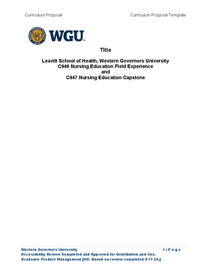 [Solved] how does a module proposal on bullying and incivility aligning ...