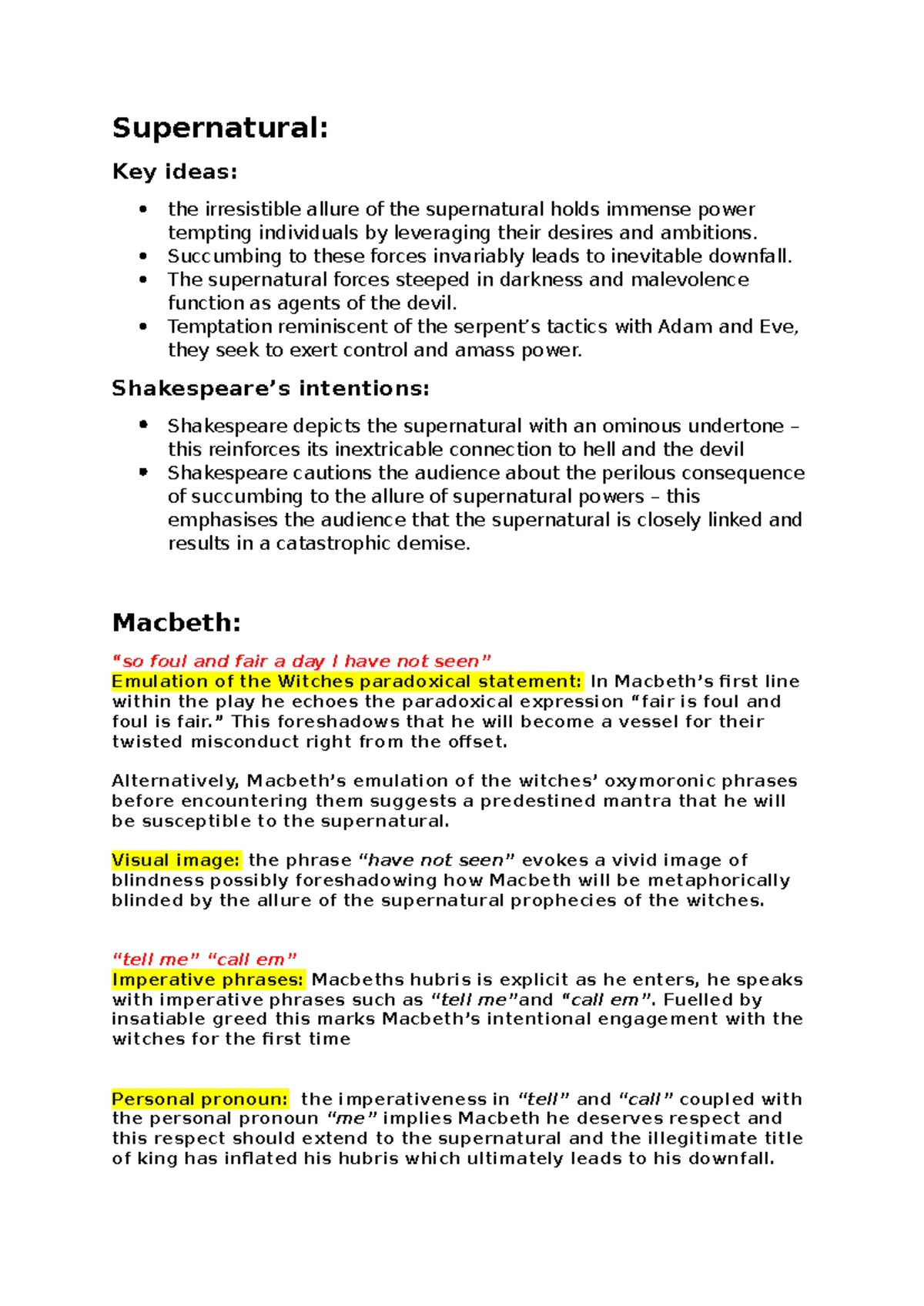 Kingship Essay Plan - Analyzing Shakespeare's Macbeth Themes - Studocu