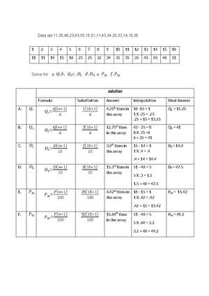 Statistics AND Probability - STATISTICS AND PROBABILITY LET REVIEWER ...