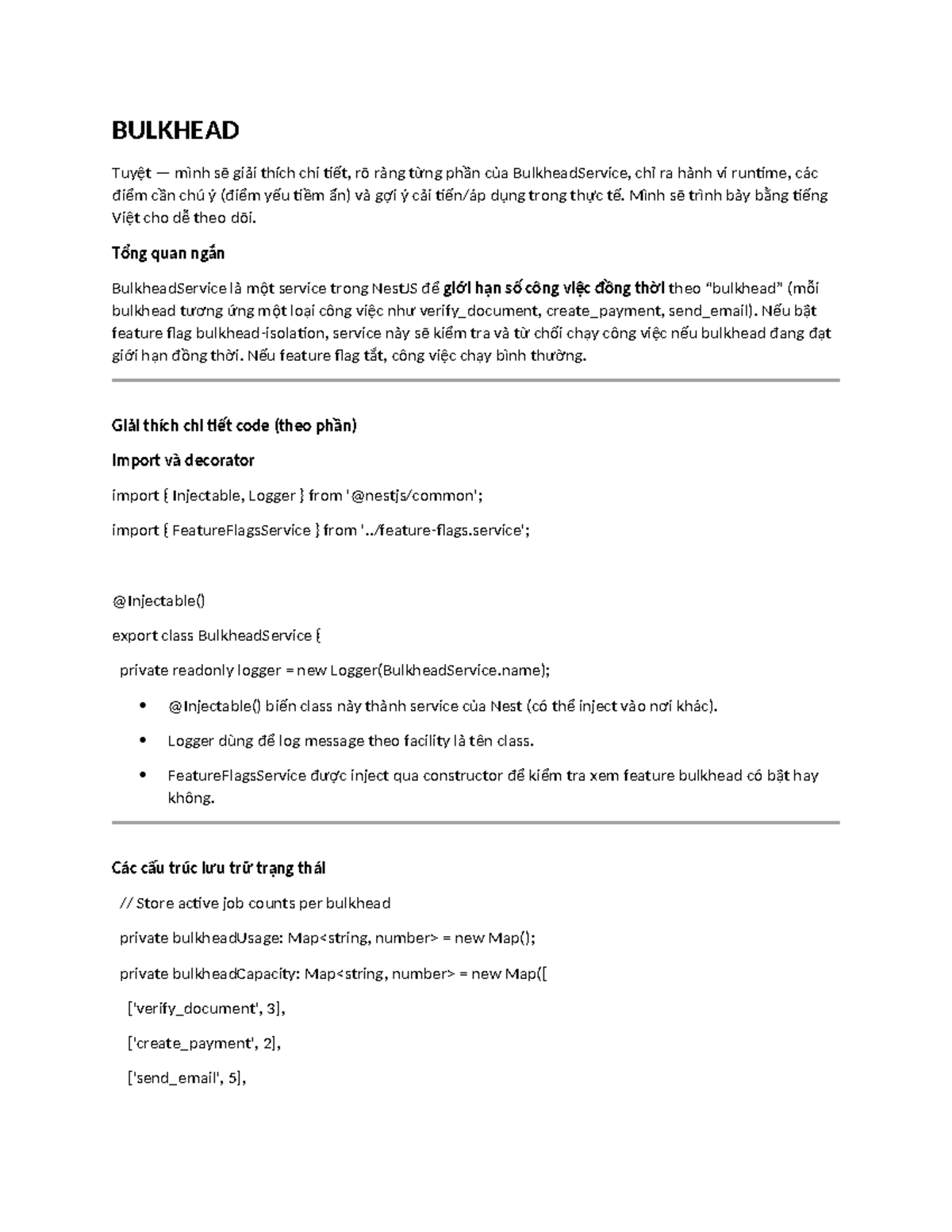 BULKHEAD - Phân Tích Chi Tiết và Hành Vi Runtime trong BulkheadService ...